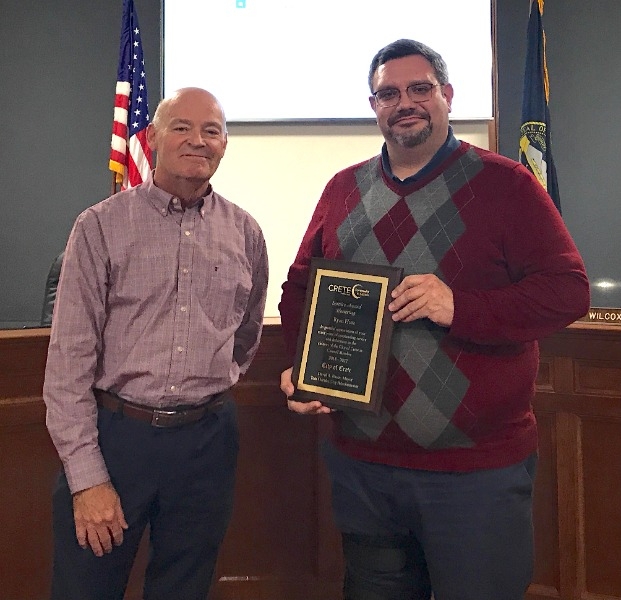 City of Crete Nebraska - Elected officials take oath of office
