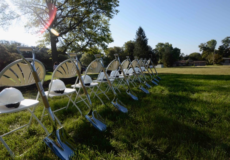 City of Crete Nebraska - Library groundbreaking held Sept. 12