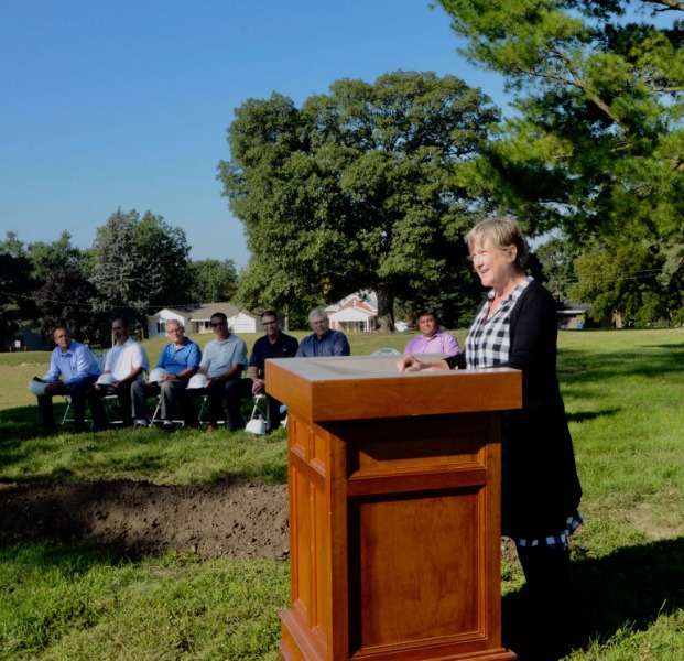 City of Crete Nebraska - Library groundbreaking held Sept. 12