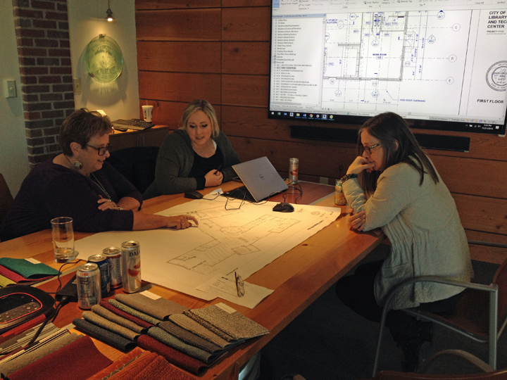 City of Crete Nebraska - New library interior and site planning