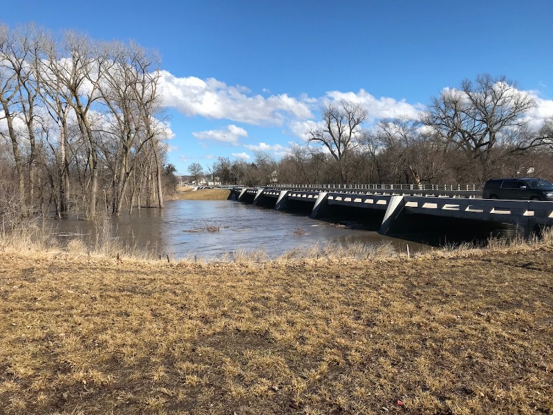 City of Crete Nebraska - Flooding affects Crete roads