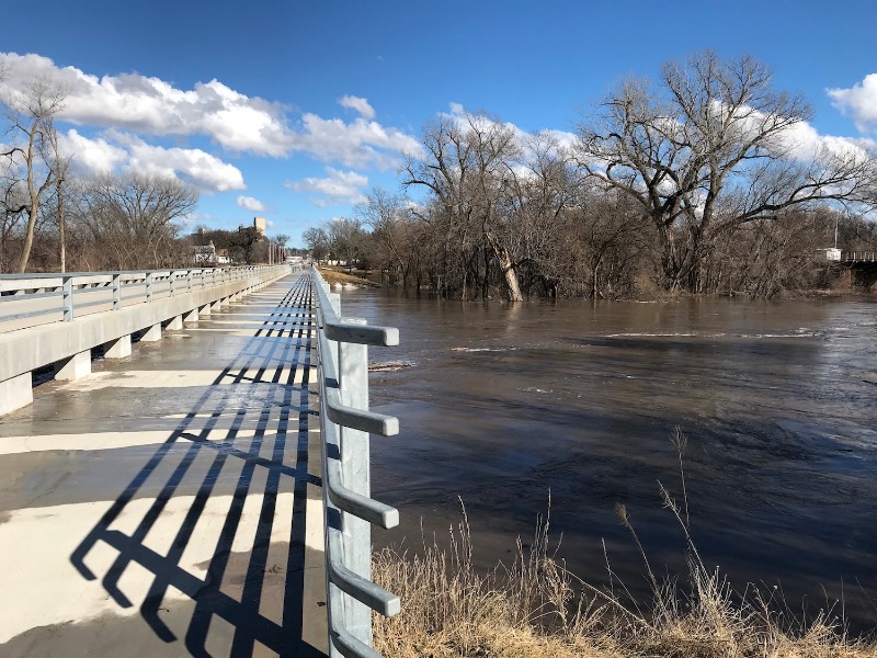 City of Crete Nebraska - Flooding affects Crete roads