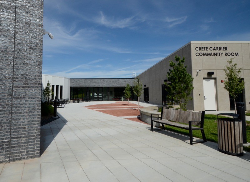 City of Crete Nebraska - Site photos: Finished exterior and interior views